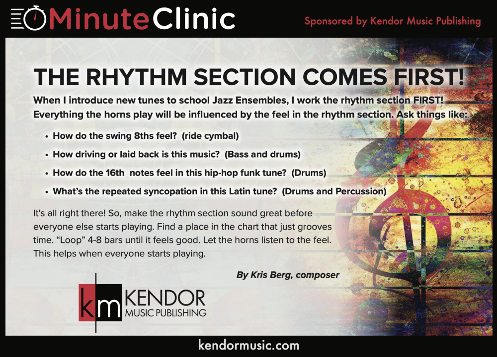 The Rhythm Section Comes First! - SBO+